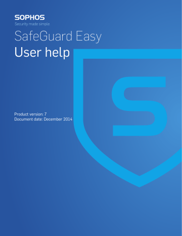 Sophos SafeGuard Easy User Help | Manualzz