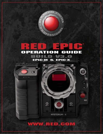 Epic Red EPIC-X Operation Manual | Manualzz