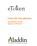 eToken PKI Client Administrator's Guide | Manualzz