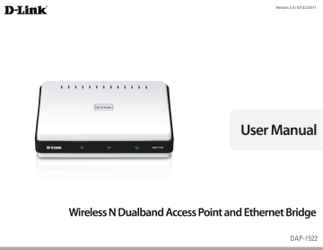 D-Link DAP 1522 Wireless Access Point User Manual | Manualzz