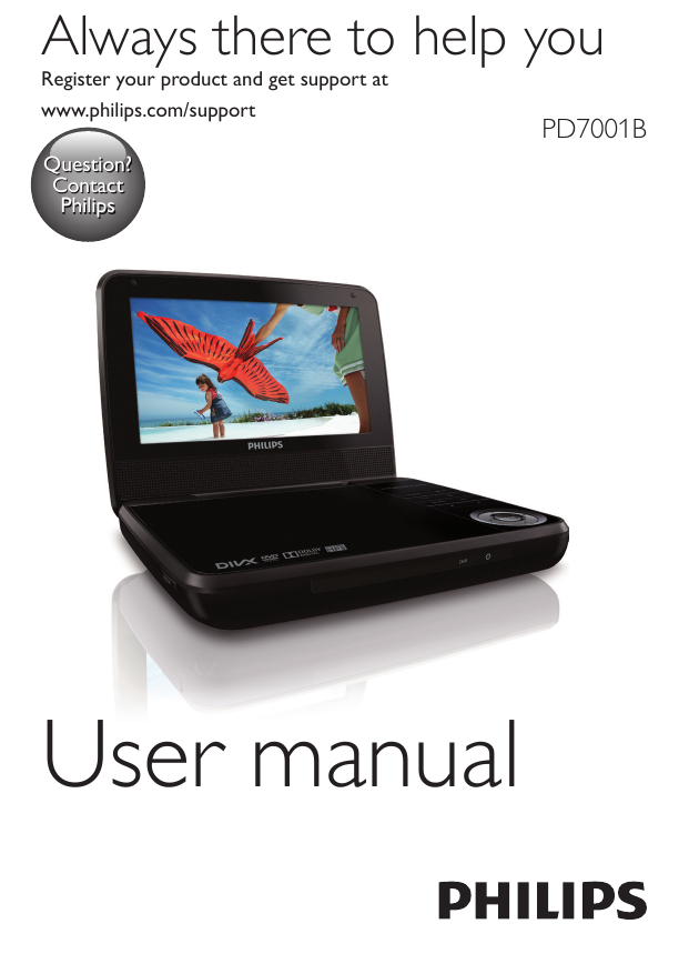 Philips PD7001B/05 User manual | Manualzz