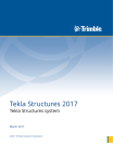 Tekla Structures 2017 User Manual | Manualzz