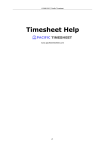 Tech Mahindra Timesheet Manual | AI Chat & PDF Download | Manualzz