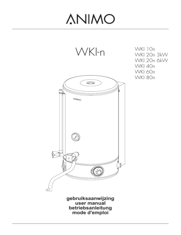 Animo WKIn Hot water dispenser Owner Manual | Manualzz