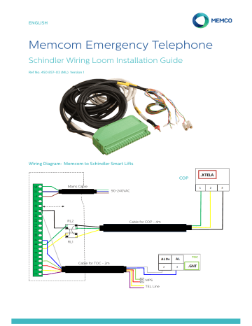 Memcom Emergency Telephone Installation Guide | Manualzz
