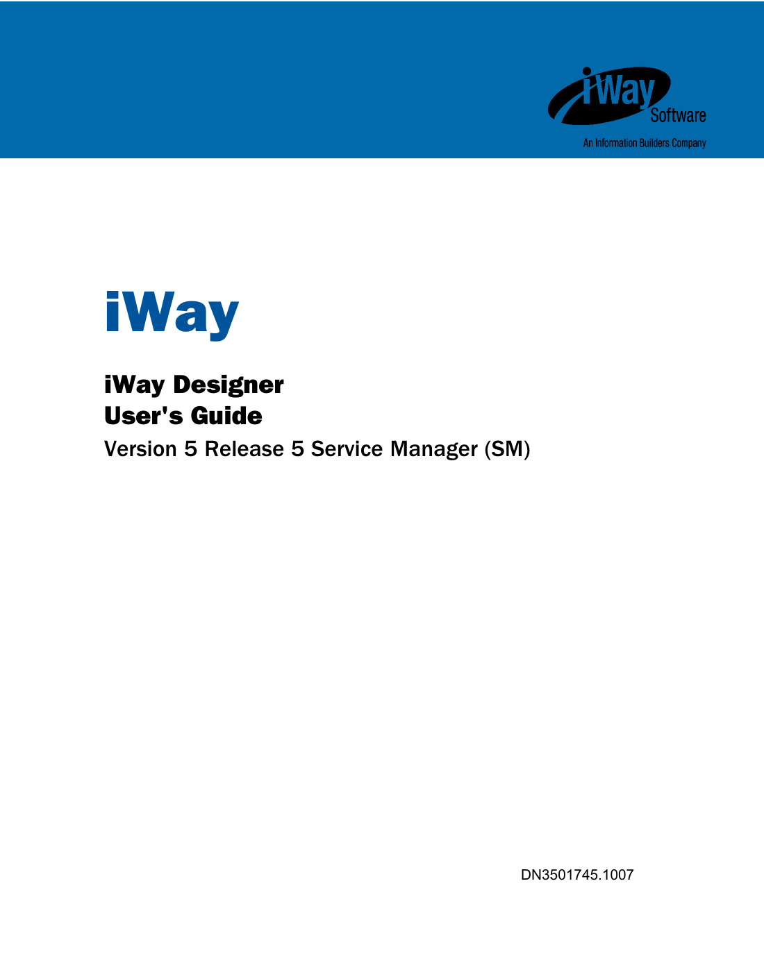 iWay Designer User`s Guide | Manualzz