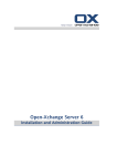 Open-Xchange Administration Benutzerhandbuch | Manualzz