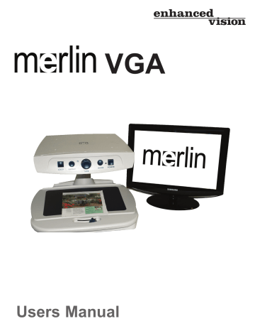 ENHANCED VISION Merlin VGA User manual | Manualzz