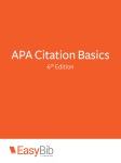 EasyBib MLA Citation Basics Guide: AI Chat & PDF | Manualzz
