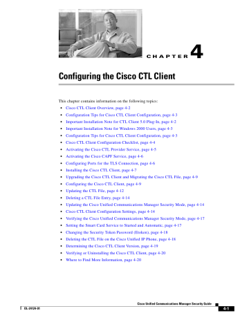 Cisco CTL Client User Guide | Manualzz