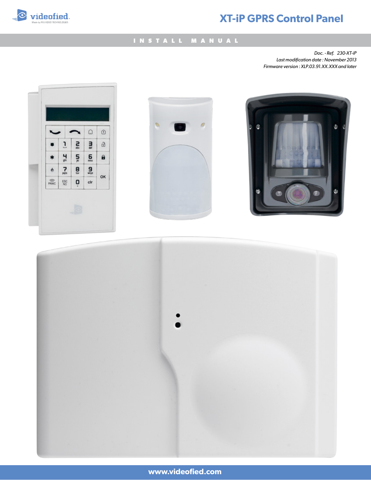 Videofied XT-iP 210 Install Manual | Manualzz