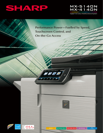 Sharp MX-4140N User manual | Manualzz