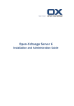 Open-Xchange Administration Benutzerhandbuch | Manualzz