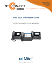 Mitel 6920 IP Handset User Guide | Manualzz