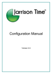 Time and Attendance System Jarrison Time User Manual | Manualzz