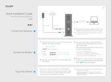 TP-LINK TC-7620 Quick Installation Guide | Manualzz