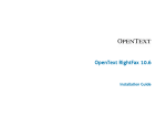 OpenText Connectivity Installation Guide | Manualzz