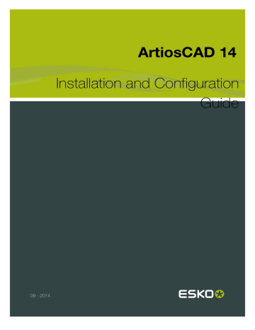ArtiosCAD 14 Installation and Configuration Guide | Manualzz