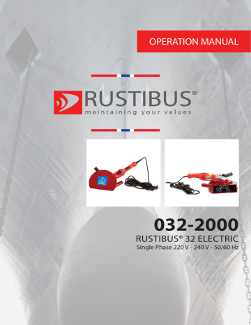 Rustibus 32 ELECTRIC Operation Manual | Manualzz