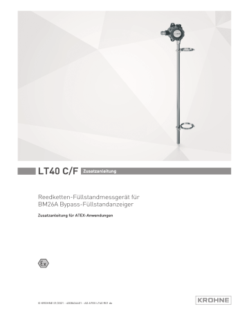 KROHNE LT40 C, LT40 F Zusatzanleitung | Manualzz