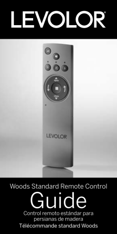 Levolor Woods Standard User Manual | Manualzz