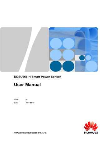 Huawei DDSU666-H User Manual | Manualzz