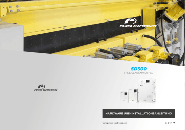 Power Electronics SD300 Hardware Und Installationsanleitung | Manualzz