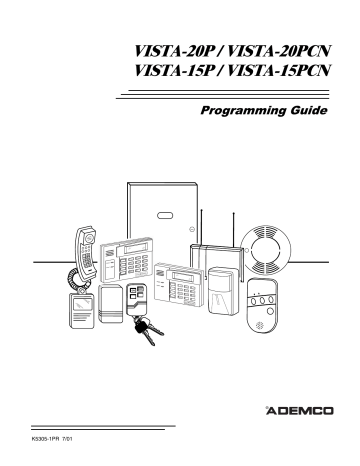 Vista 20p Programming Manual
