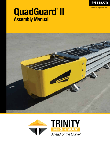 Trinity Highway QuadGuard II Assembly Manual | Manualzz