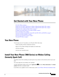 Cisco MCS 7800 Series - User manual, Getting Started, Administrator's Guide