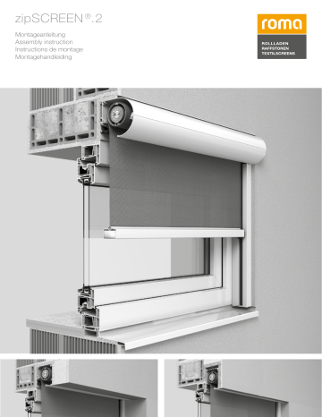 Roma ZipSCREEN 2 Assembly Instructions Manual | Manualzz