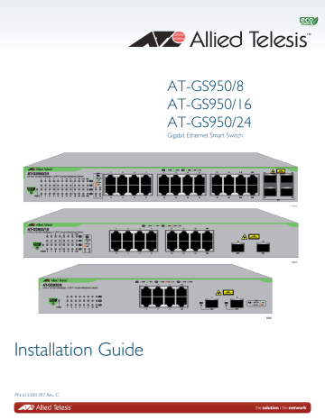 Allied Telesis AT-GS950-16 Owner Manual | Manualzz