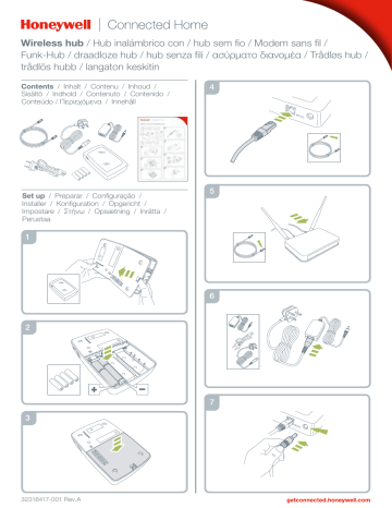 Honeywell Wireless hub Owner Manual | Manualzz