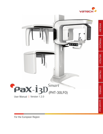 VATECH PAX-i3D Smart, PHT-30LFO Bedienungsanleitung | Manualzz