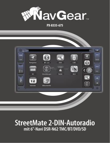 NavGear PX-8335 Bedienungsanleitung | Manualzz