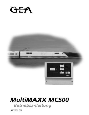 GEA MultiMAXX MC500 Betriebsanleitung | Manualzz
