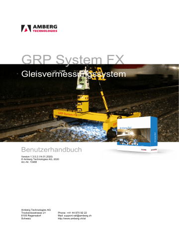 Amberg Technologies AG GRP System FX Benutzerhandbuch | Manualzz