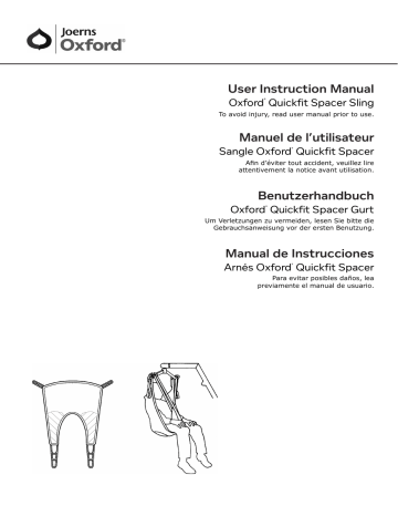 Oxford Quickfit User Instruction Manual | Manualzz