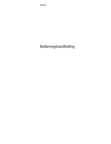 Bang Olufsen BeoPort de handleiding | Manualzz