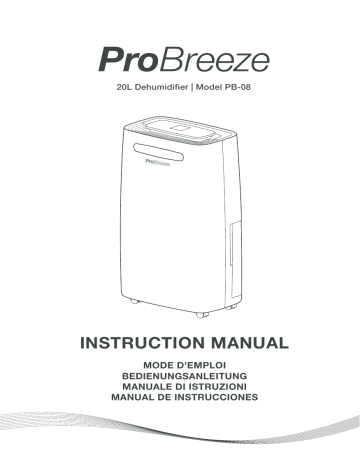 ProBreeze PB-08 Bedienungsanleitung | Manualzz