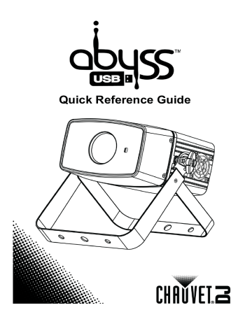 Chauvet Abyss Led Quick Reference Manual | Manualzz