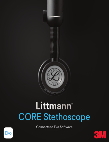 3M Littmann CORE Anleitung Zum Schnellstart | Manualzz