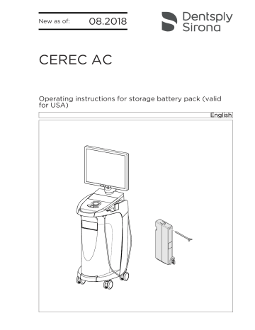Dentsply Sirona CEREC AC Operating instructions | Manualzz