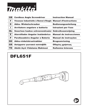 Makita DFL651F Owner Manual | Manualzz