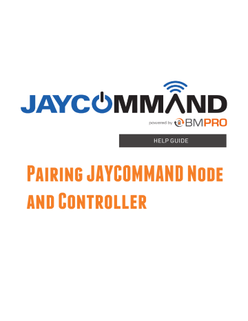 BMPRO JAYCOMMAND Help Manual | Manualzz