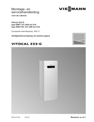 Viessmann VITOCAL 333-G de handleiding | Manualzz
