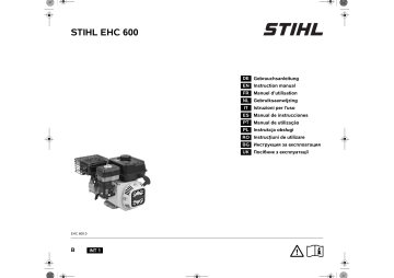 Stihl EHC 600 Gebrauchsanleitung | Manualzz