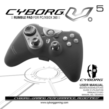 Mad Catz Cyborg V.5 Rumble Pad El manual del propietario | Manualzz
