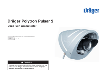 Dräger Polytron Pulsar 2 Instuctions For Use | Manualzz