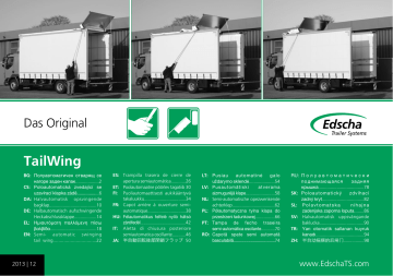 Edscha Trailer Systems TailWing Quick Manual | Manualzz